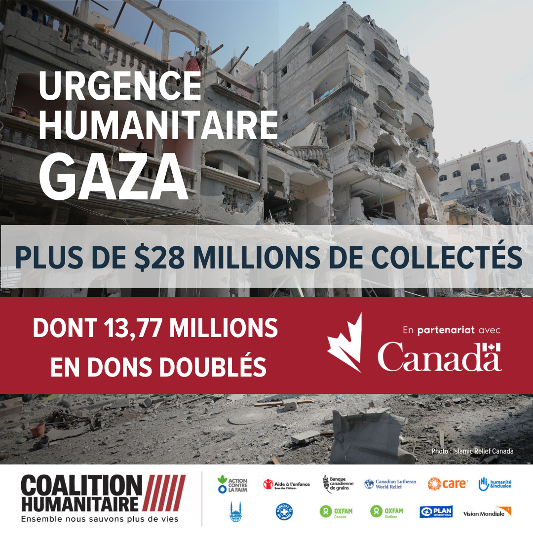 URGENCE HUMANITAIRE GAZA | Coalition humanitaire